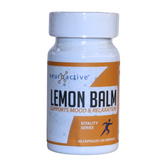 NEUROACTIVE Lemon Balm | The Good Stuff – THE GOOD STUFF
