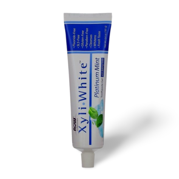 NOW Xyli White Platinum Mint Toothpaste – THE GOOD STUFF