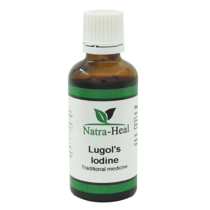 NATRA-HEAL Lugol's Iodine | The Good Stuff – THE GOOD STUFF