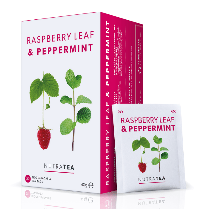 NUTRA TEA Raspberry Leaf & Peppermint – THE GOOD STUFF