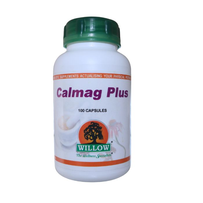 Try WILLOW CALMAG PLUS for Relaxation and Sleep - 100 Capsules – THE ...